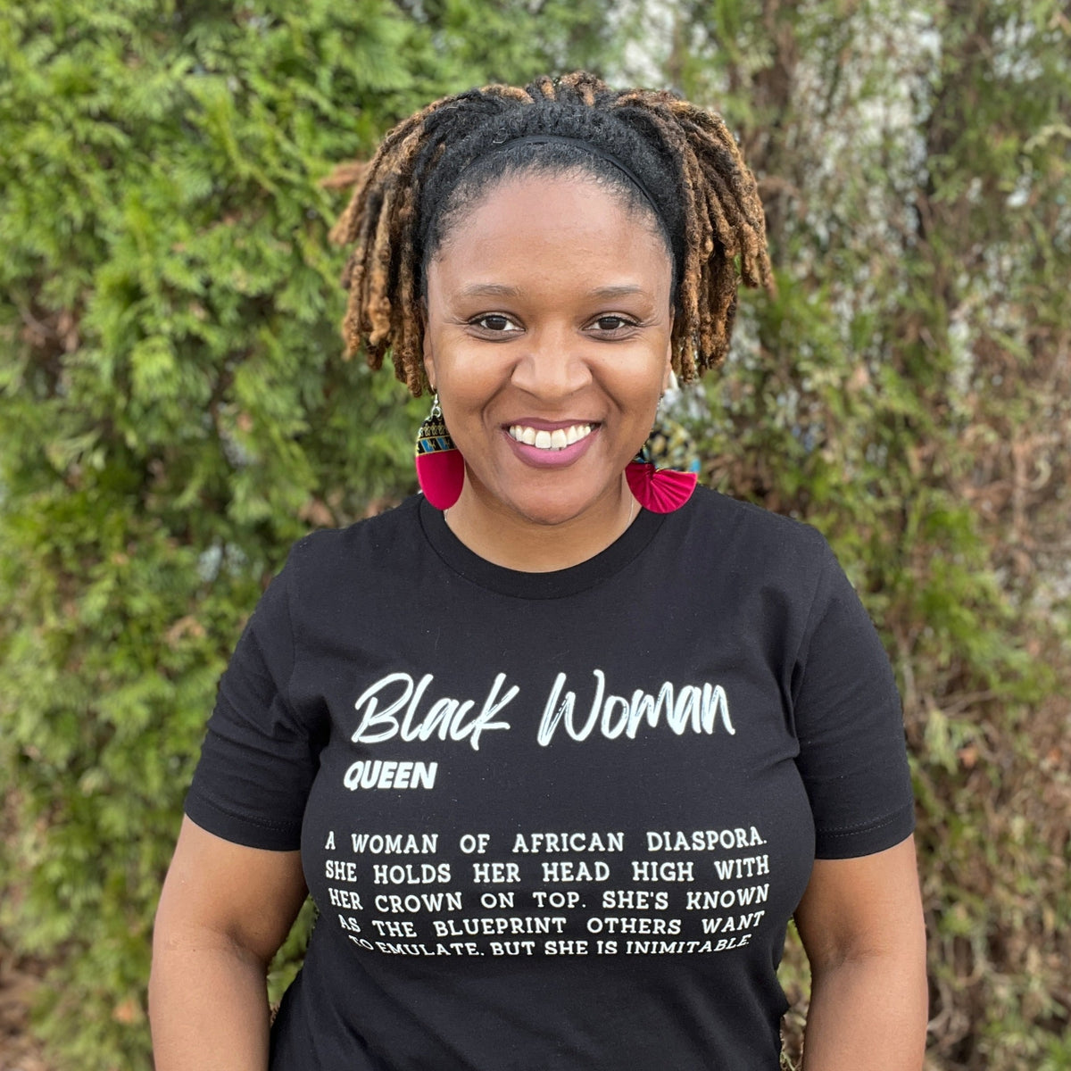 Black Woman Definition T-shirt - Celebrate Black Womanhood – Personally She